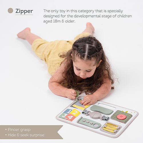 Activity Buckles Board | Taf Toys