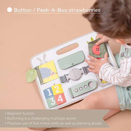 Activity Buckles Board | Taf Toys